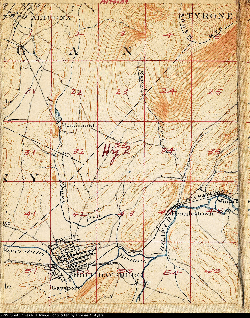 Topographic Map, Frame 2, 1931