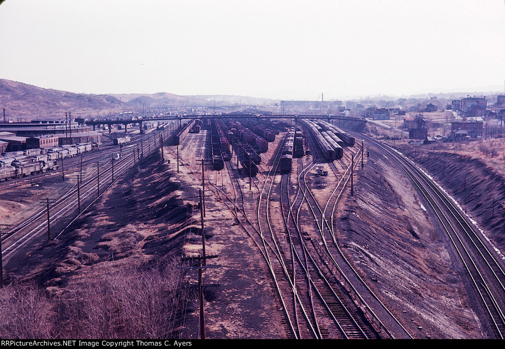 PRR Westbound Classification Yards, 1964