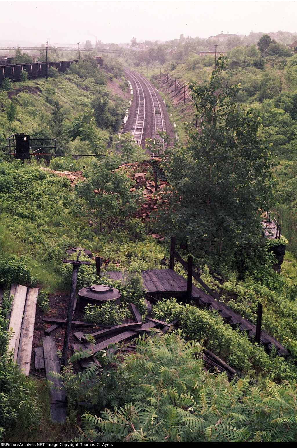 Site of PRR's HOMER Tower, 1972
