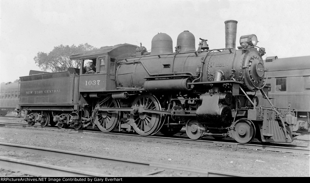 NYC 4-4-0 #1037 - New York Central