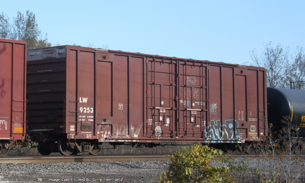 LW 9253 - Louisville & Wadley Railway