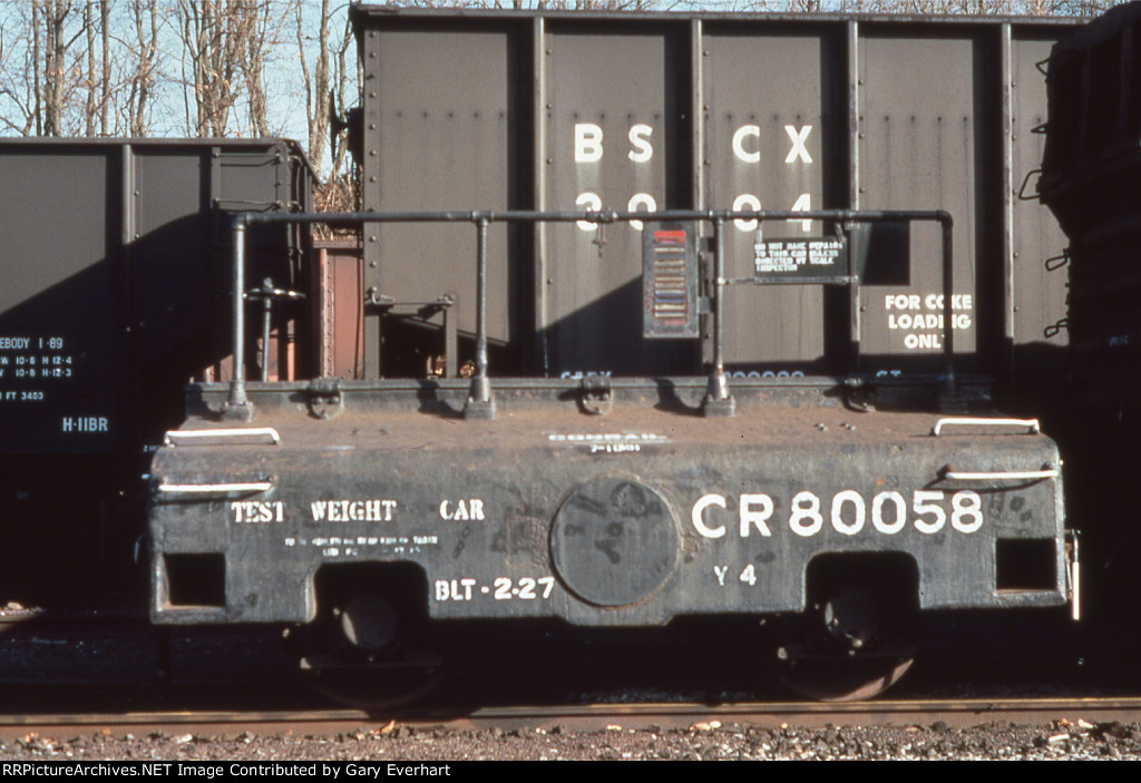 CR 80058 - Conrail Scale TesŒ Car