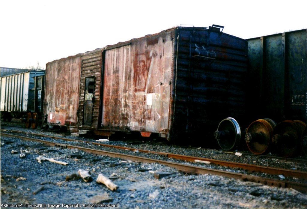 Former PRR box car