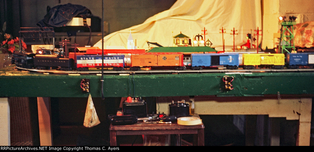 Lionel Lines Layout, 1966