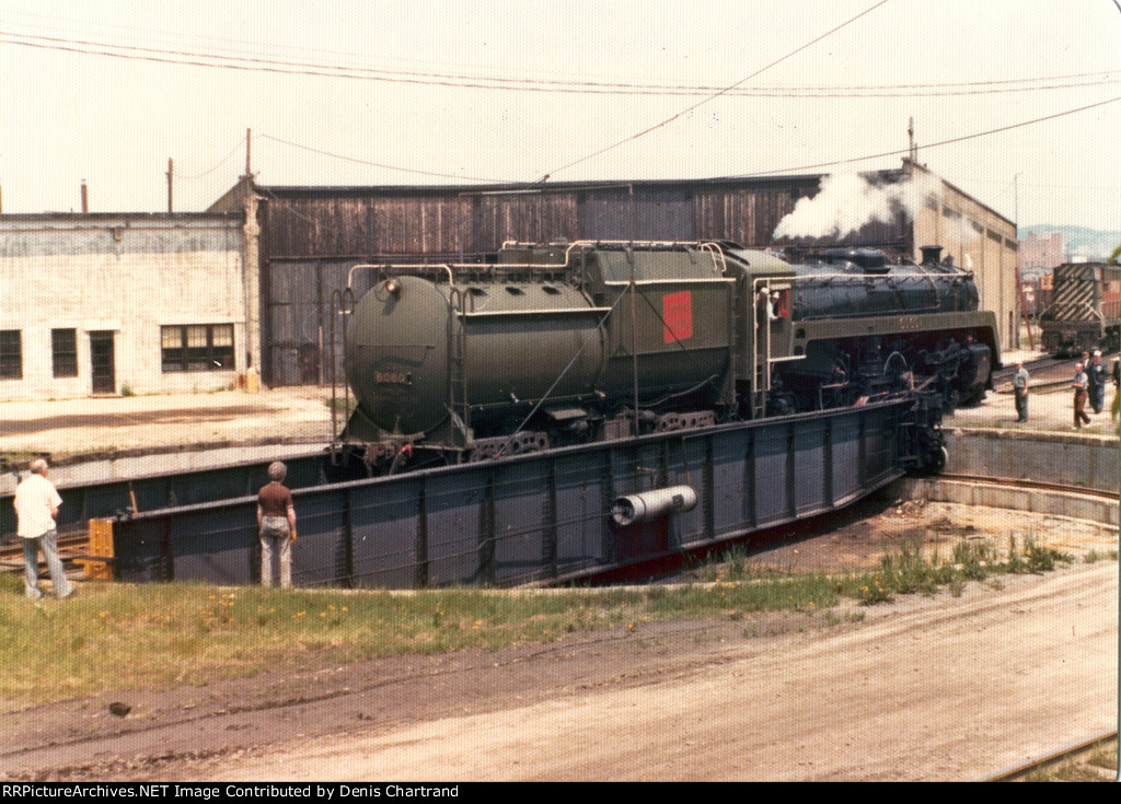 CNR 4-8-2 6060 Montreal to Sherbrooke - May 30th 1976