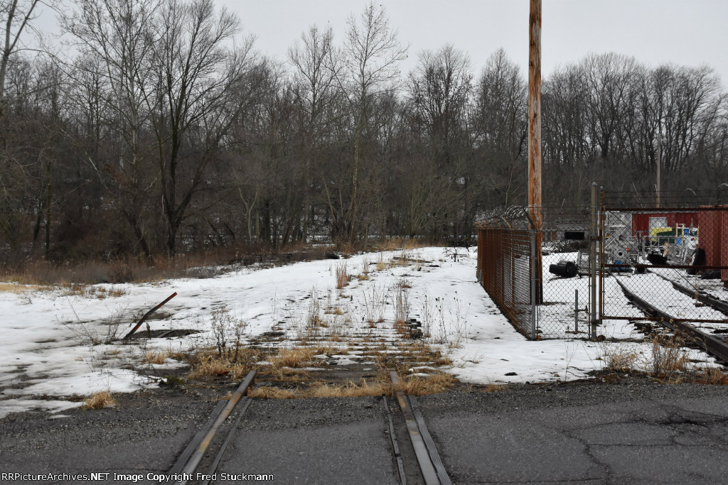 With the CT&V in the distance, this track used to connect the wye at ...