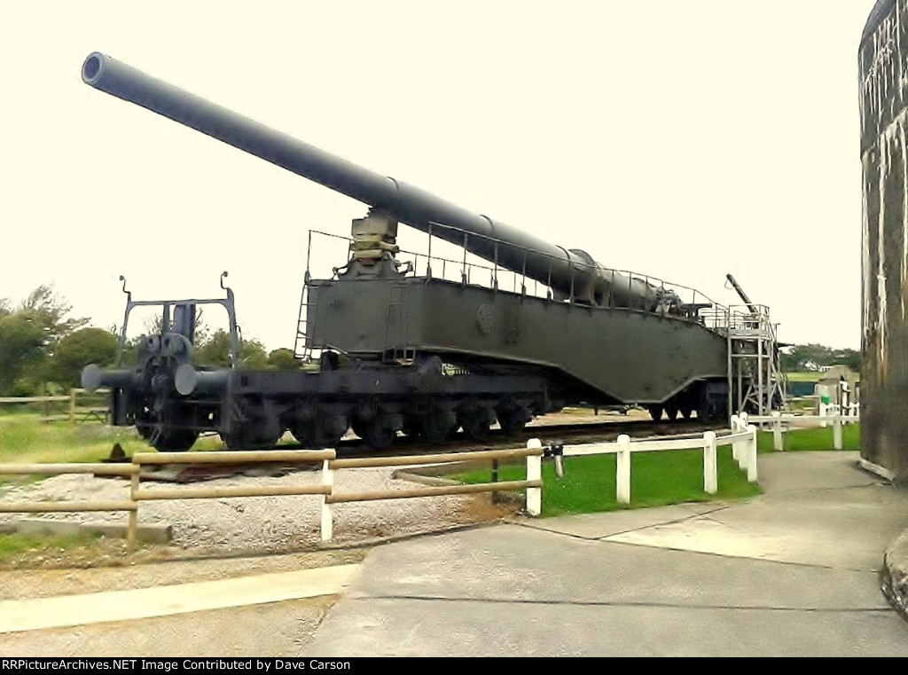 WW2 German Krupp K5 gun