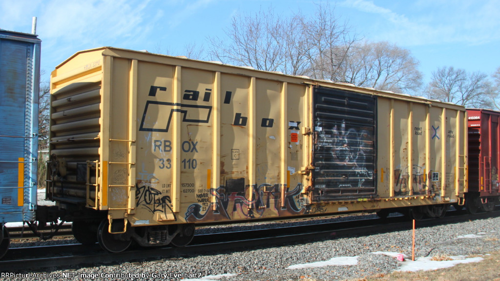 RBOX 33110 - Railbox Co (TTX Co)