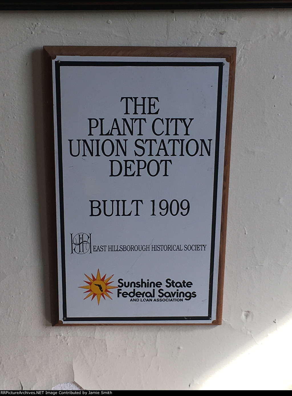 Depot sign