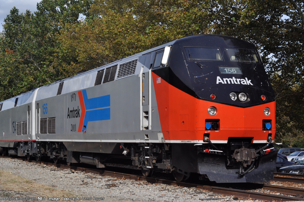 AMTRAK 156 At The Boathouse