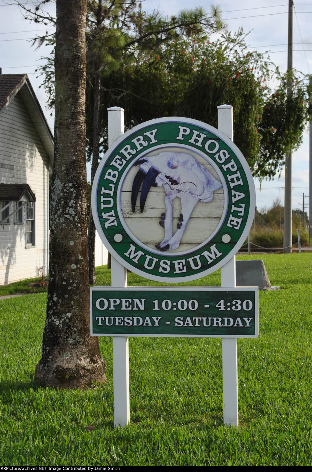 Museum sign
