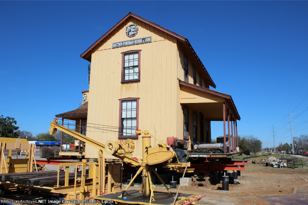 The old Cotton Belt section foreman house