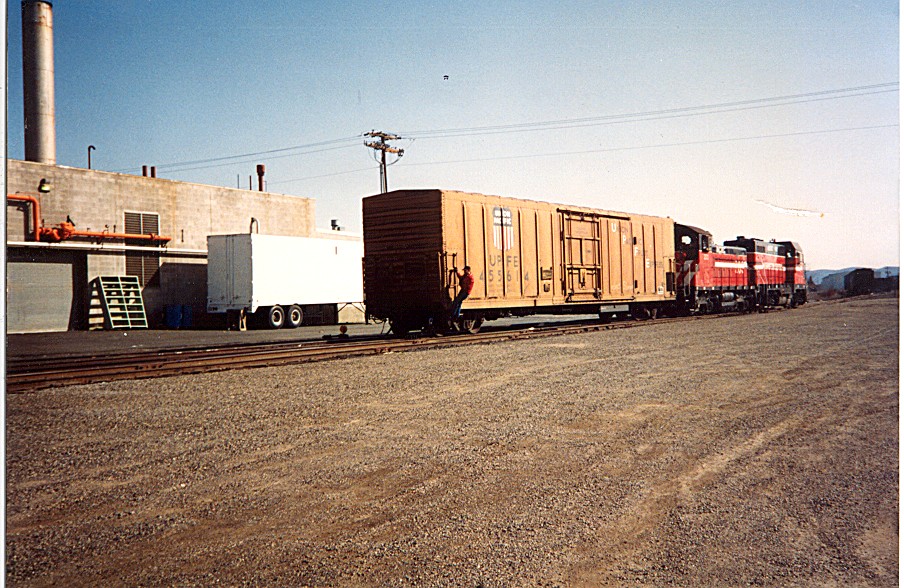 WCRC switching the yard