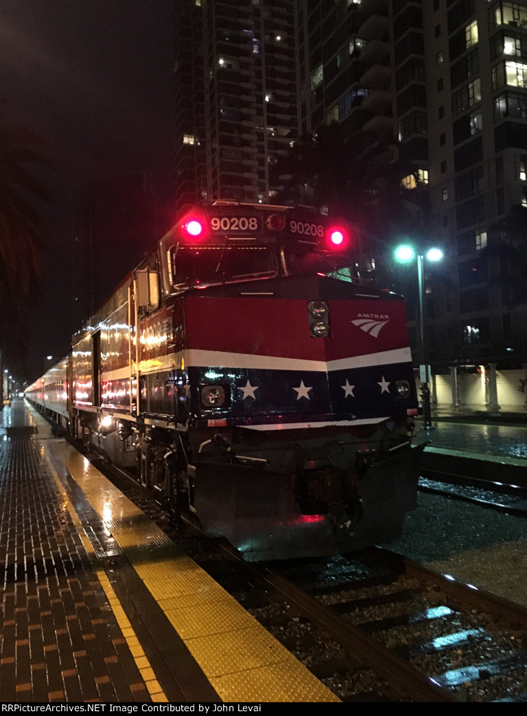 Amtrak Veterans Painted Cabbage Unit
