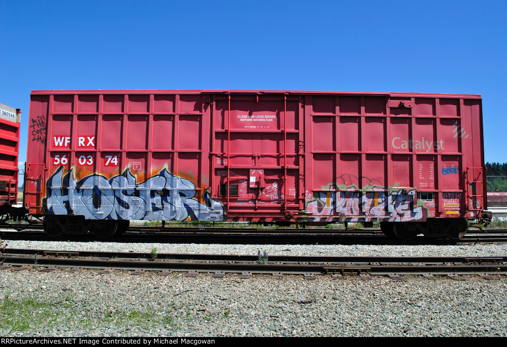 WFRX 560374 50-6 ft Single Door Excess Height Boxcar