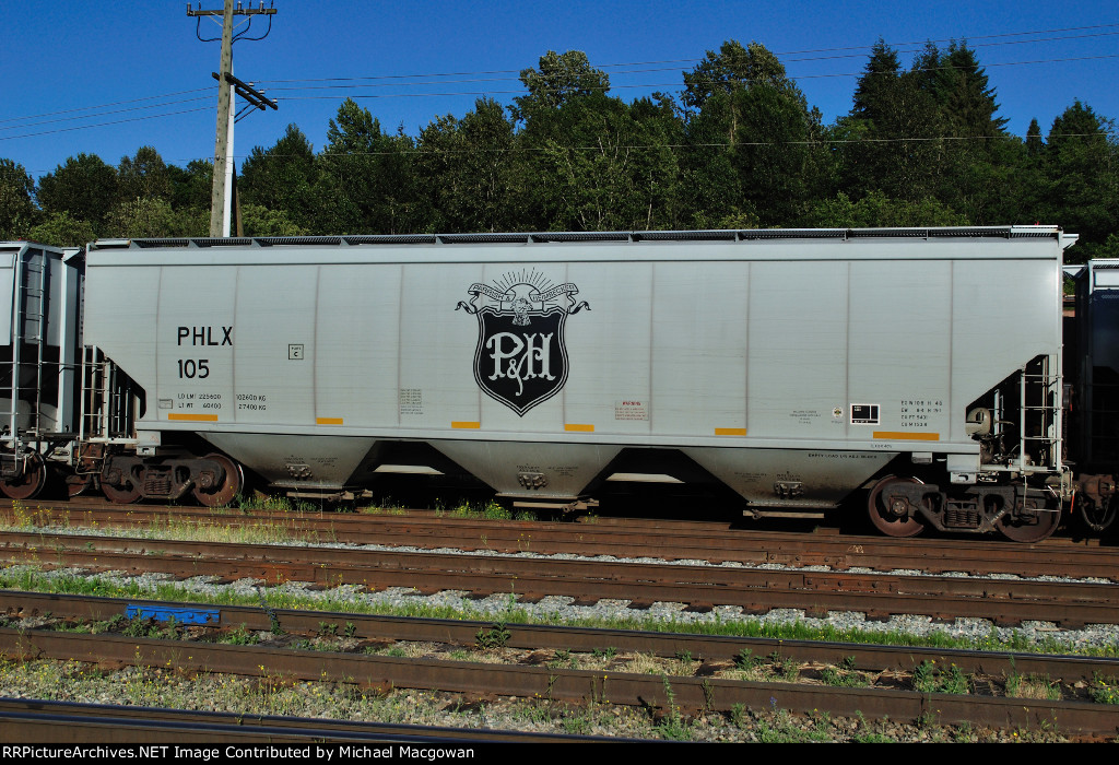 PHLX 105 5431 cu ft Hopper