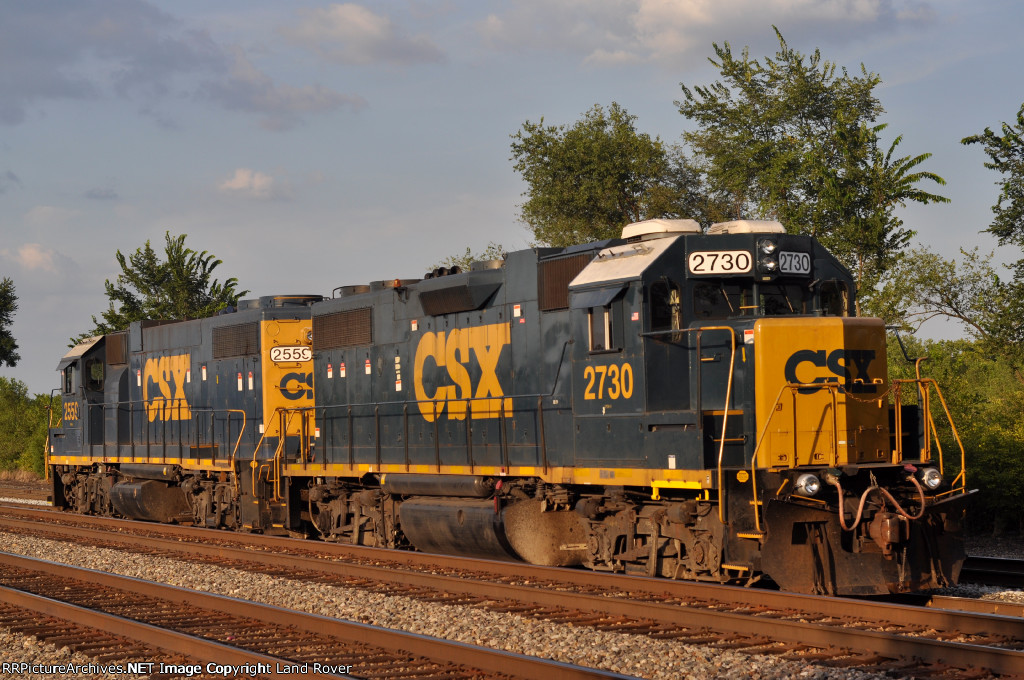 CSXT 2730 On CSX Y 201 At New River Yard
