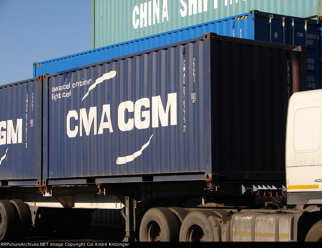 CMA CGM 22G1 CMAU 076275 7