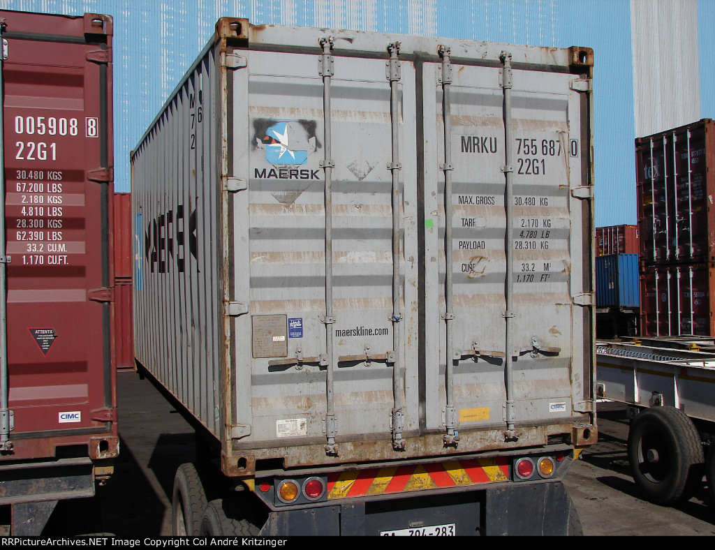Maersk 22G1 MRKU 755687 0