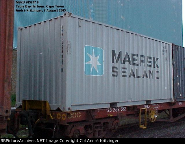 Maersk SeaLand 22G1 MSKU 283947 9
