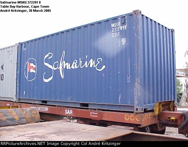 Safmarine 22G1 MSKU 272291 8