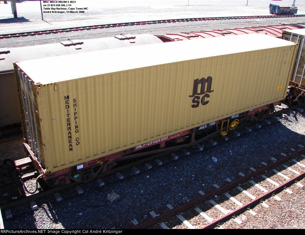 MSC 45G1 MSCU 995280 5