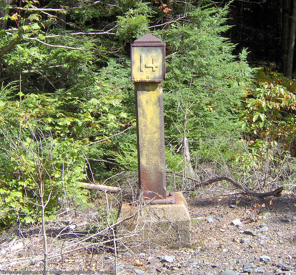 Old Milepost