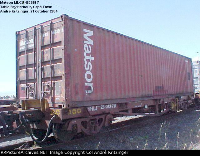 Matson 42G1 MLCU 460389 7