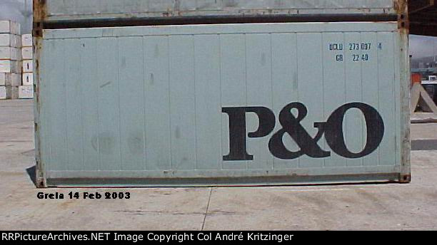 P&O 22R1 OCLU 273097 4