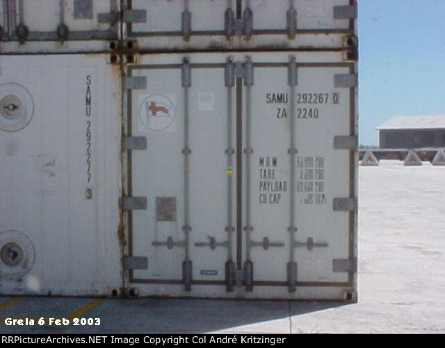 Safmarine 22R1 SAMU 292267 0