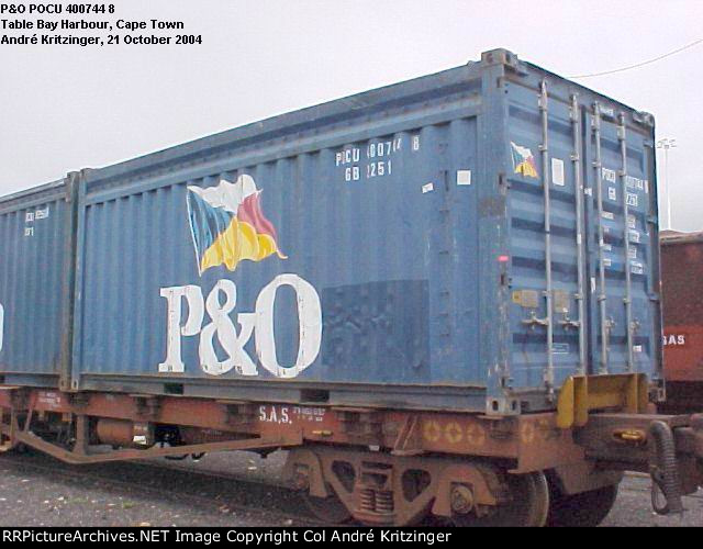 P&O 22U1 POCU 400744 8