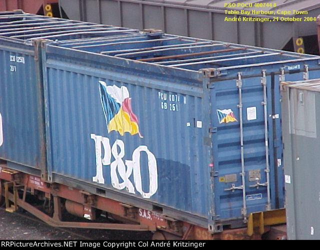 P&O 22U1 POCU 400744 8