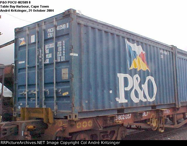 P&O 22U1 POCU 402509 8