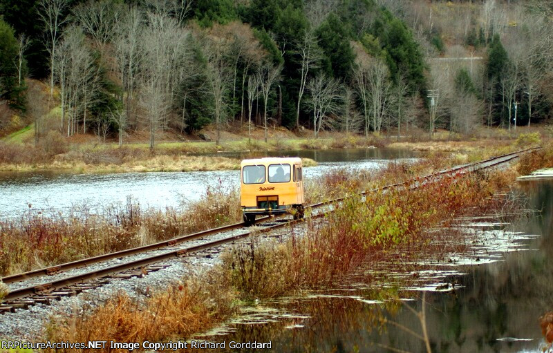 Running thru a scenic area