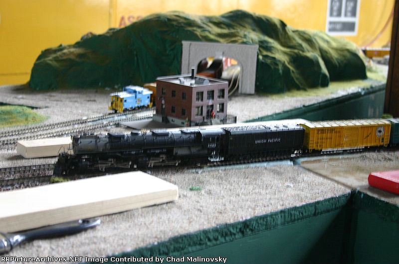 The official steam shop train layout