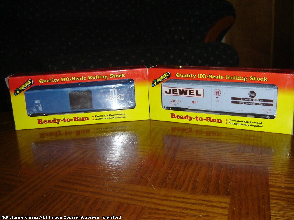 MY 2 NEWEST BOX CARS