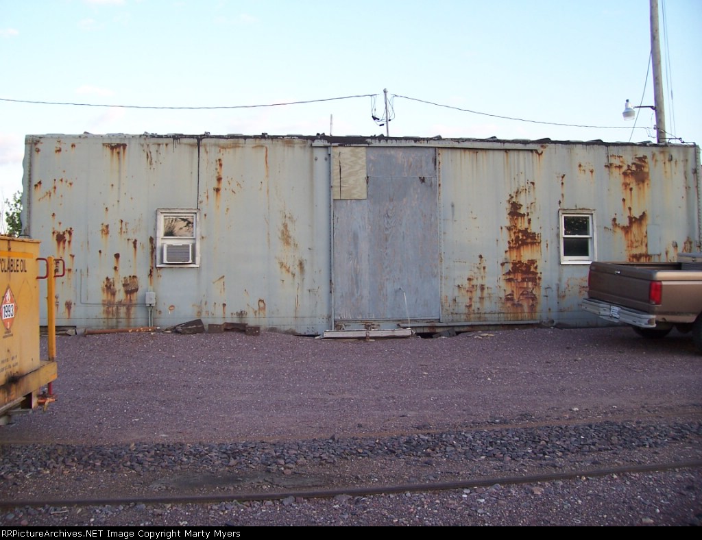 ex CNW boxcar, now a station