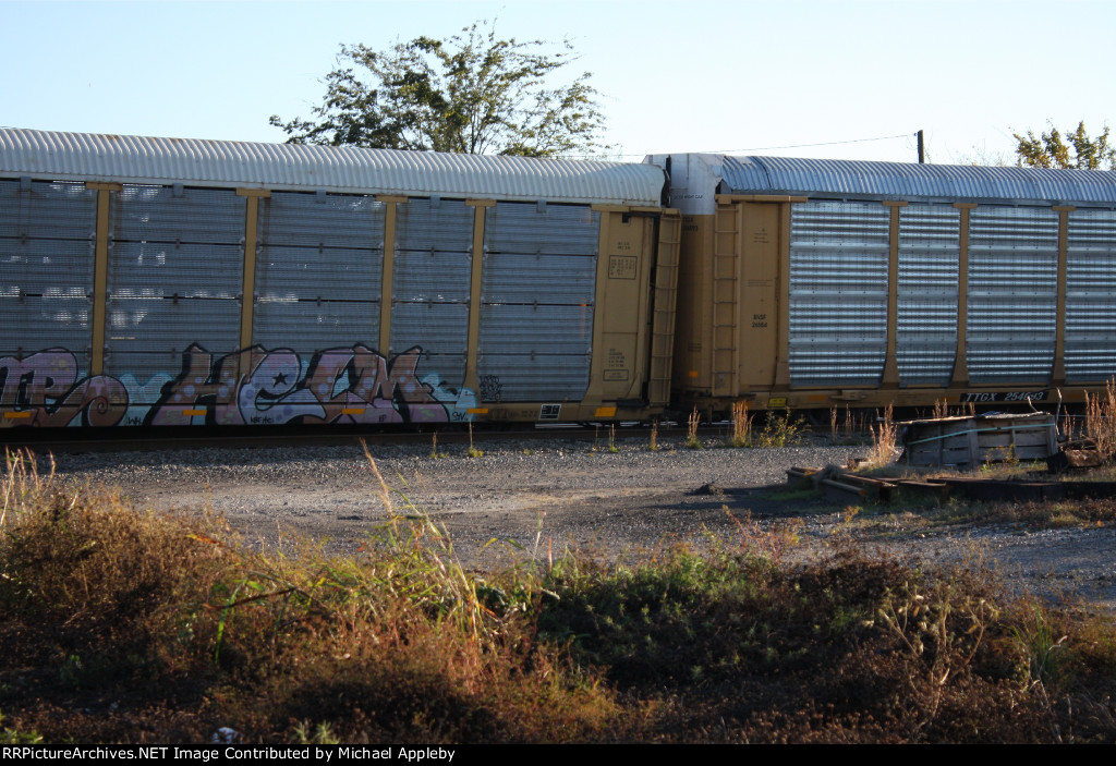 5 auto racks hit the ground.