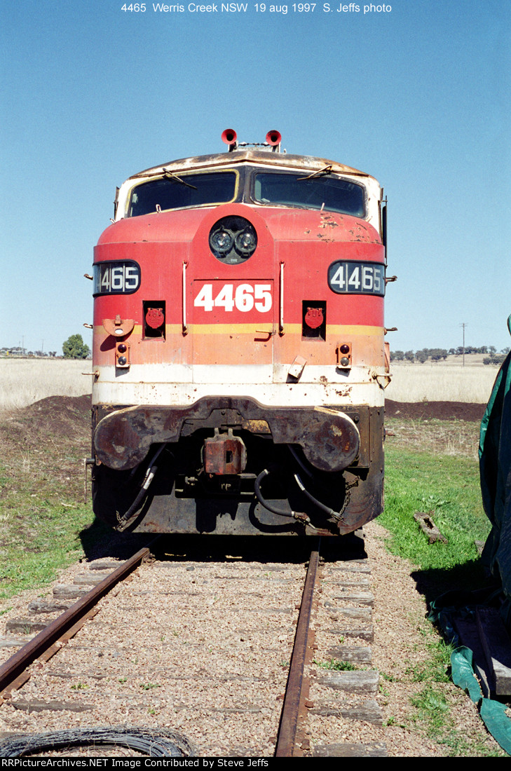 4465 at Werris Creek