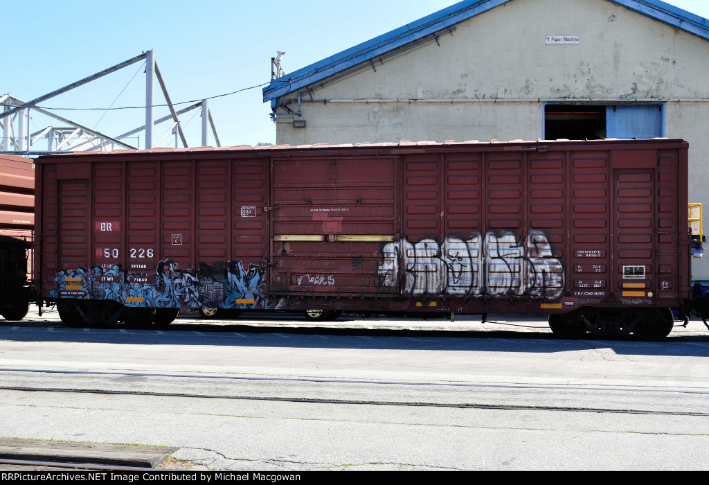 BR 50226 50-6 ft Single Door Boxcar (side B)