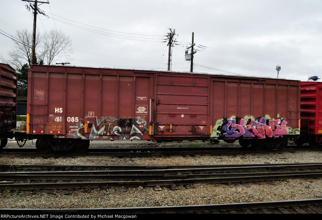 HS 61085 50-6 ft Single Door Boxcar (side A)