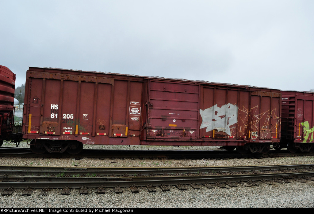 HS 61205 50-6 ft Single Door Boxcar (side B)