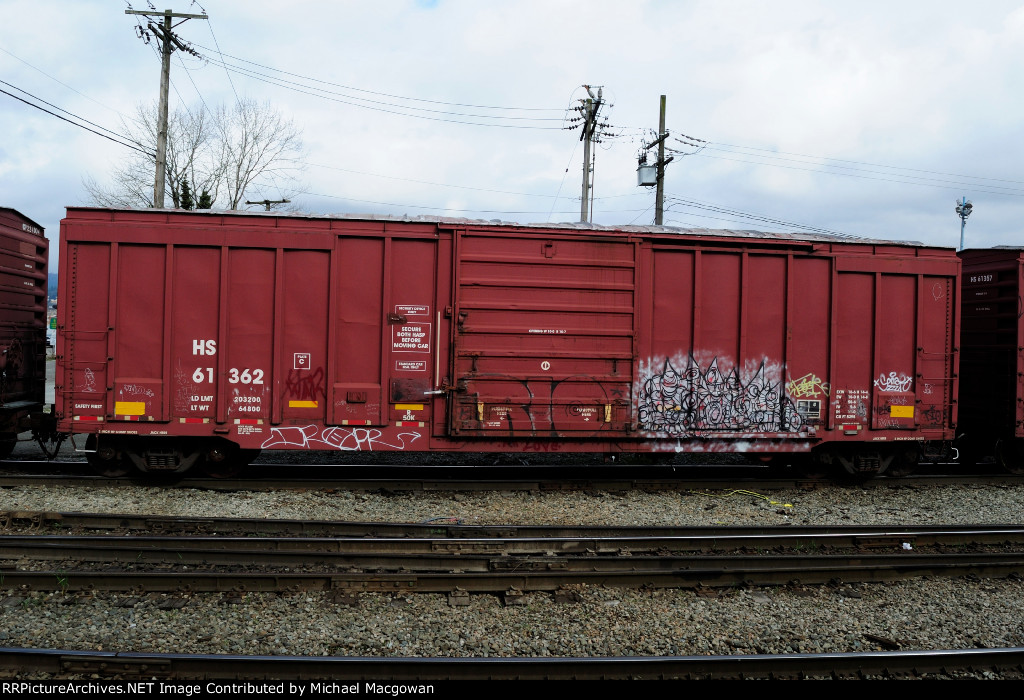 HS 61362 50-6 ft Single Door Boxcar (side B)