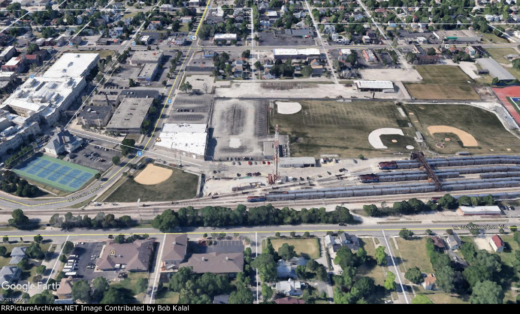 Joliet Illinois Metra Yard