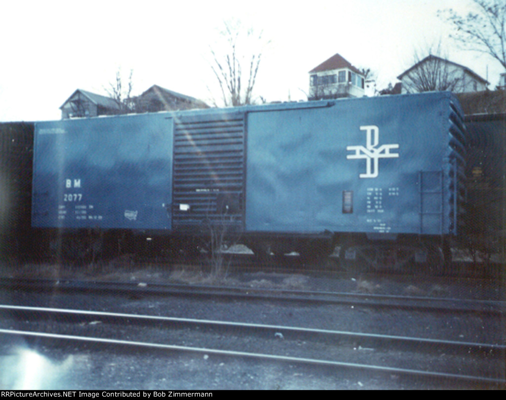 BM 2077 boxcar