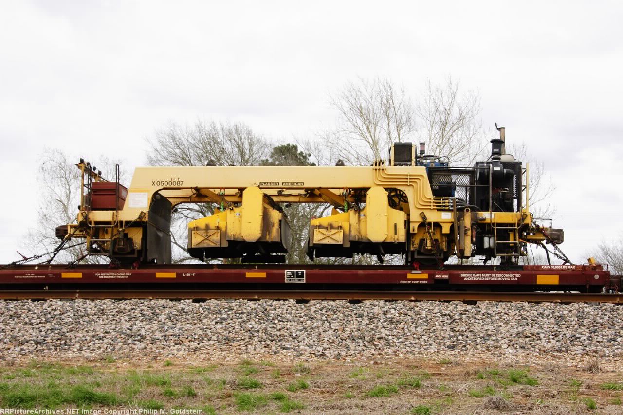 Plasser American Dynamic Track Stabilizer (second half) BNSF X0500087