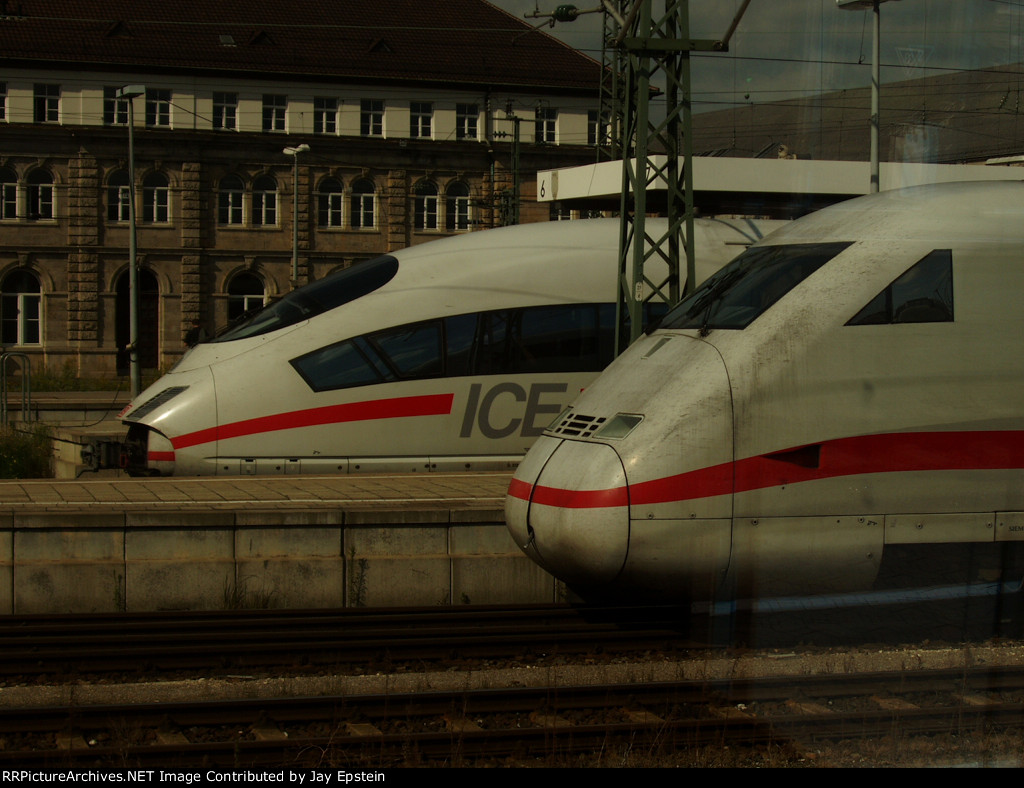 Different Generations of ICE Trains