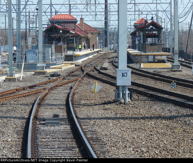The finished Wayne Junction station