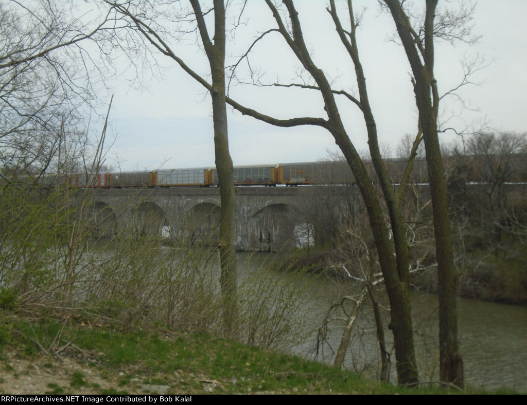 Decatur NS 4 Arch Bridge looking at North Side