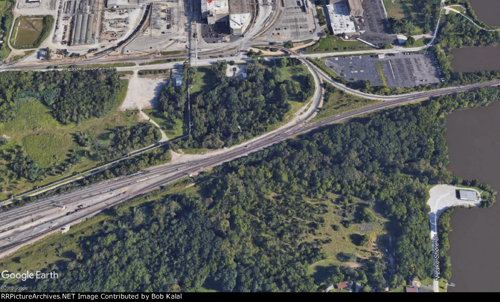 Decatur East end of yard Aerial
